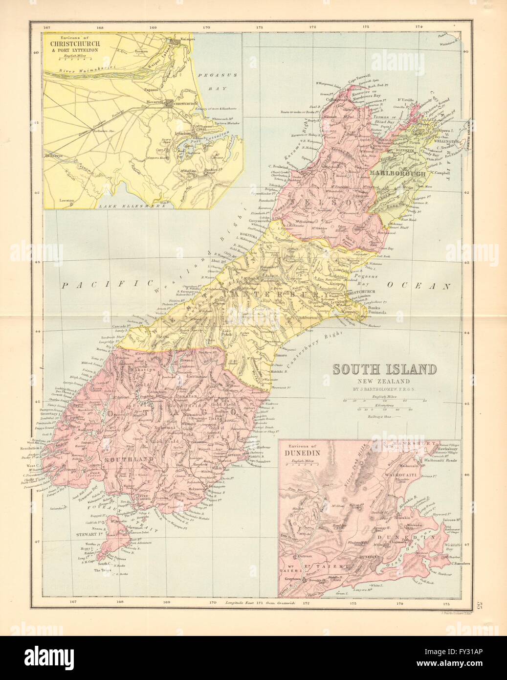 New zealand map south -Fotos und -Bildmaterial in hoher Auflösung – Alamy