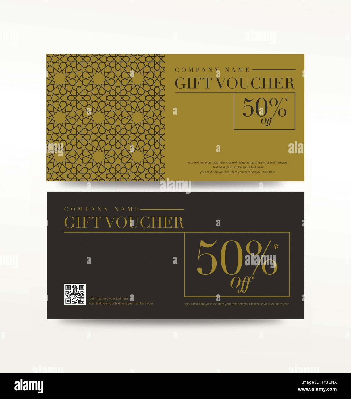 Gutschein vorlage -Fotos und -Bildmaterial in hoher Auflösung – Alamy