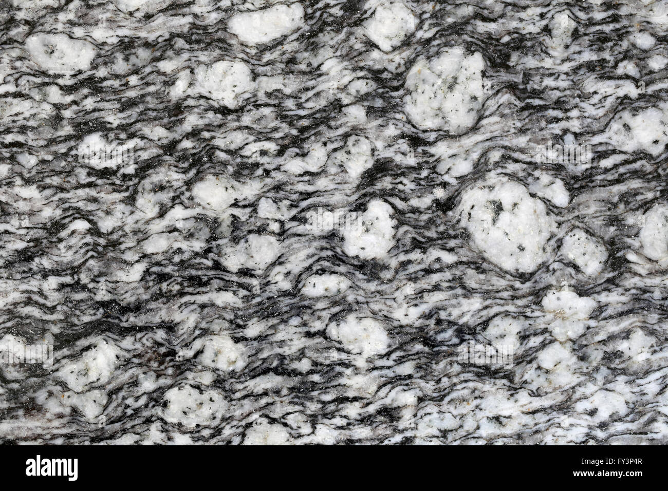 Schwarz / Weiß Marmor Textur der Hintergrund oder Stein-Muster in der ...