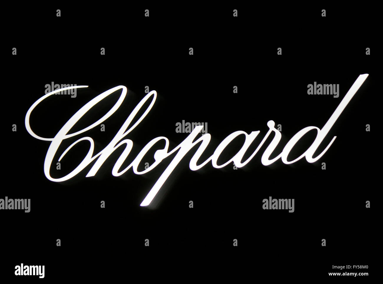 Chopard logo -Fotos und -Bildmaterial in hoher Auflösung – Alamy