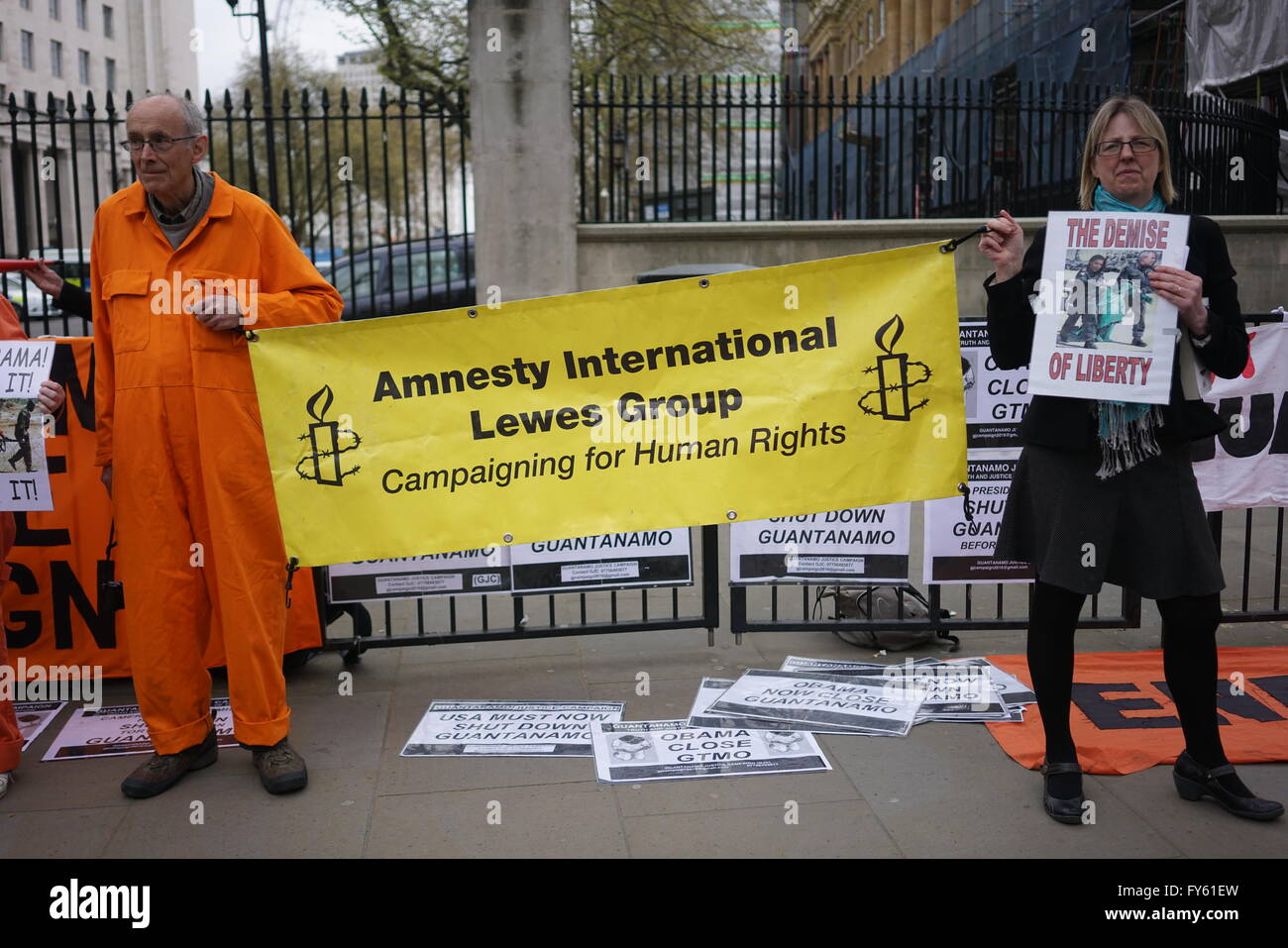 Amnesty international protest guantanamo -Fotos und -Bildmaterial in ...