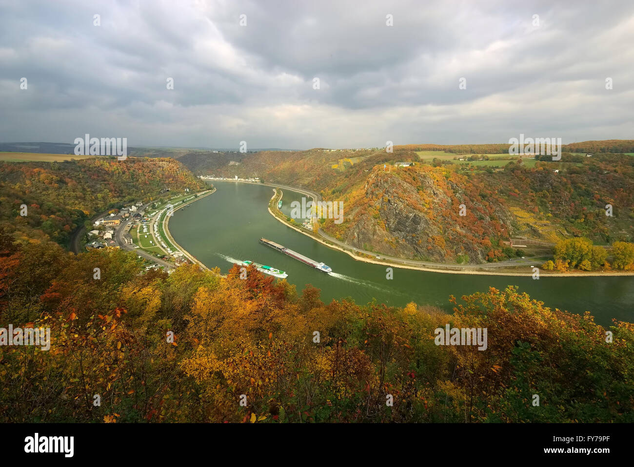 Rock Loreley Lorelei Loreleyfelsen Stockfotos und -bilder Kaufen - Alamy