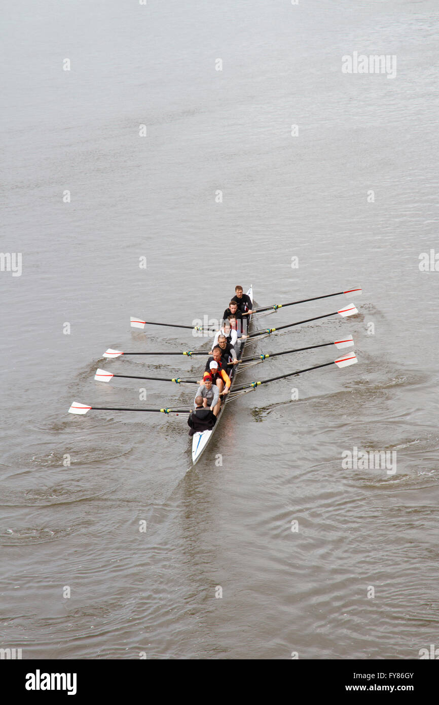 Rudern acht mit steuermann -Fotos und -Bildmaterial in hoher Auflösung ...