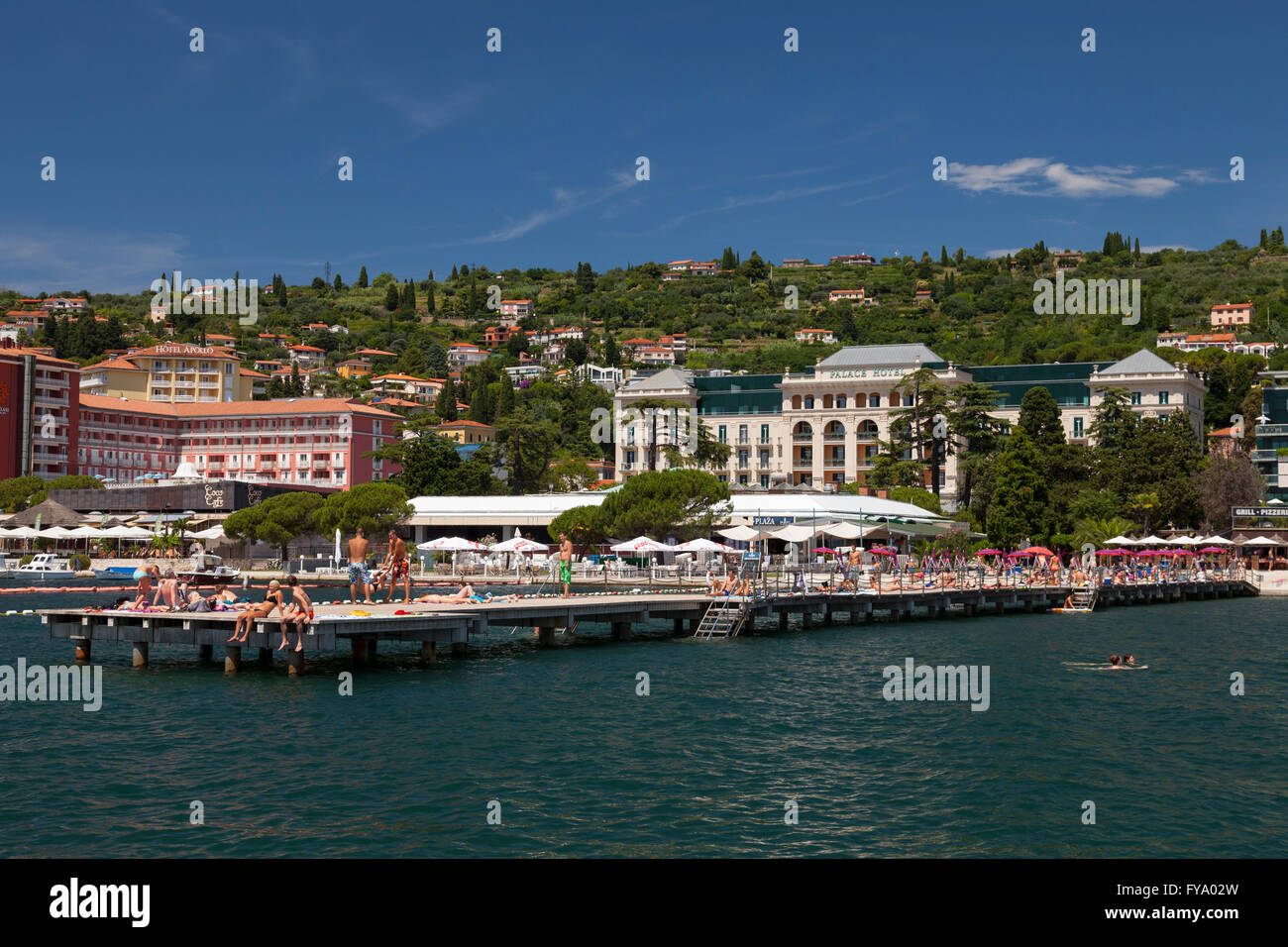 Beach portoroz slovenia -Fotos und -Bildmaterial in hoher Auflösung – Alamy