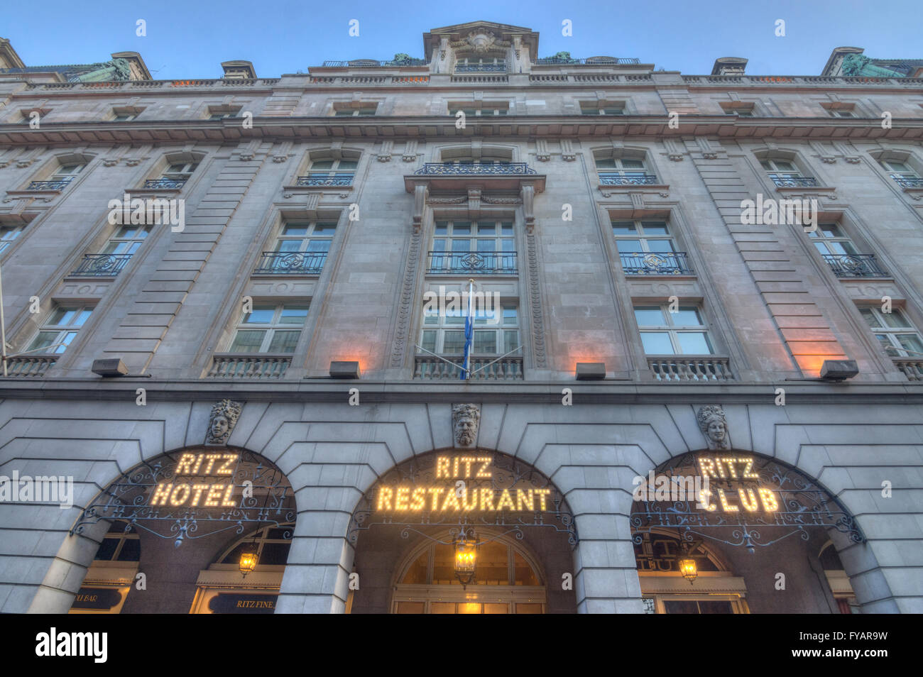 Das Ritz Hotel London Stockfotos und -bilder Kaufen - Alamy