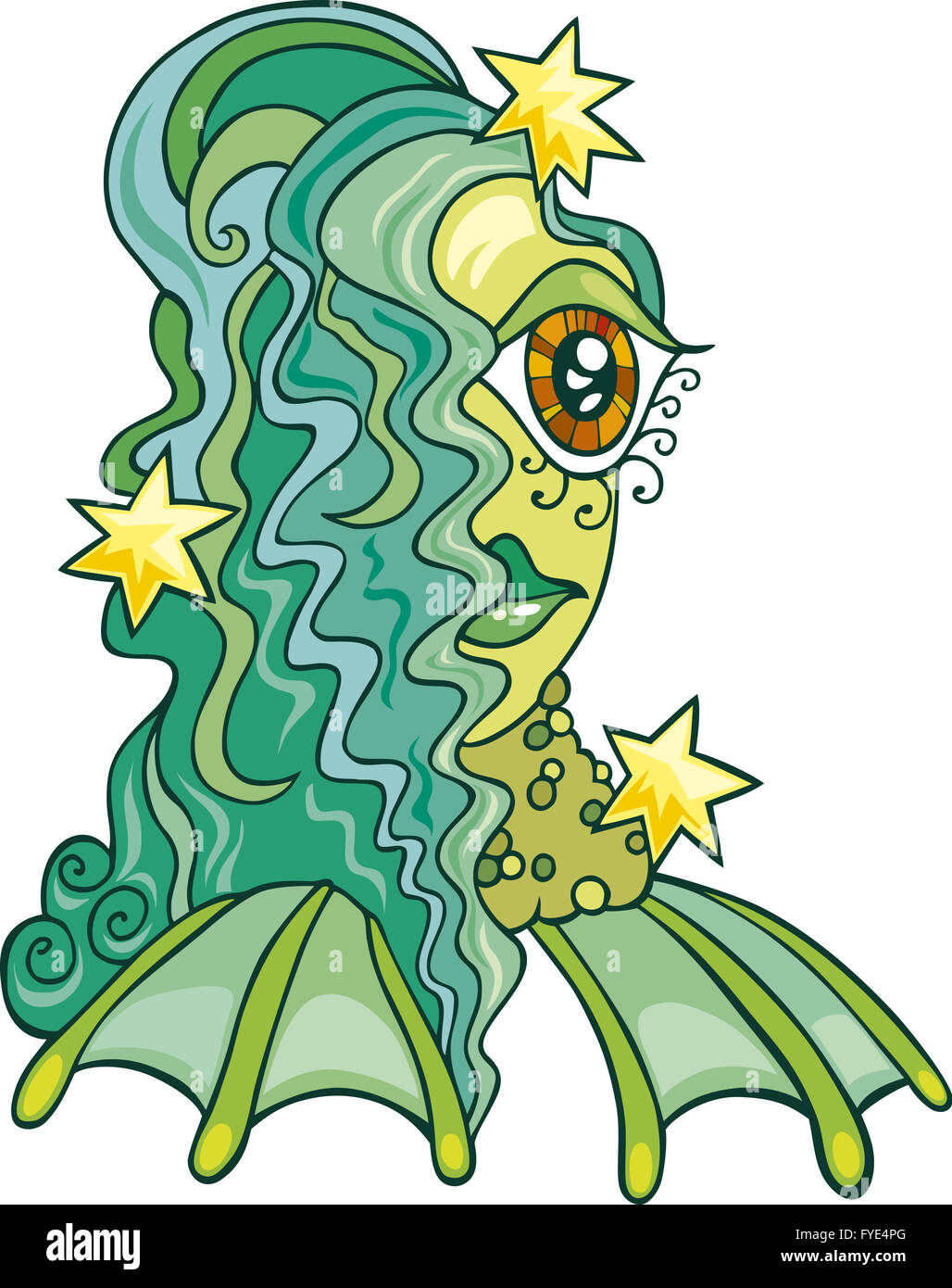 Sternzeichen wassermann cartoon -Fotos und -Bildmaterial in hoher ...