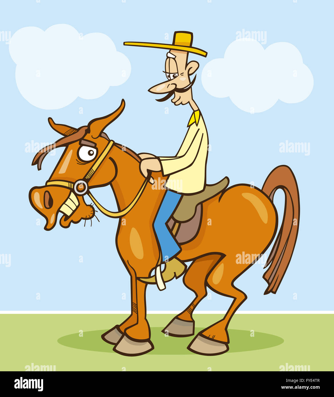 Pferd Lustig Comic Stockfotos und -bilder Kaufen - Alamy