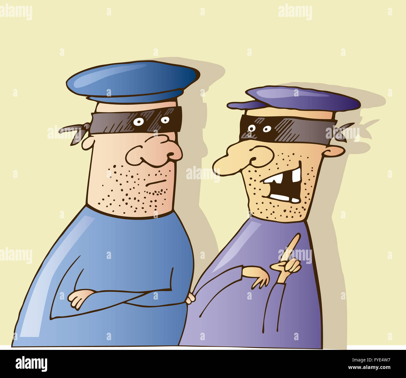 Thieves cartoon -Fotos und -Bildmaterial in hoher Auflösung – Alamy