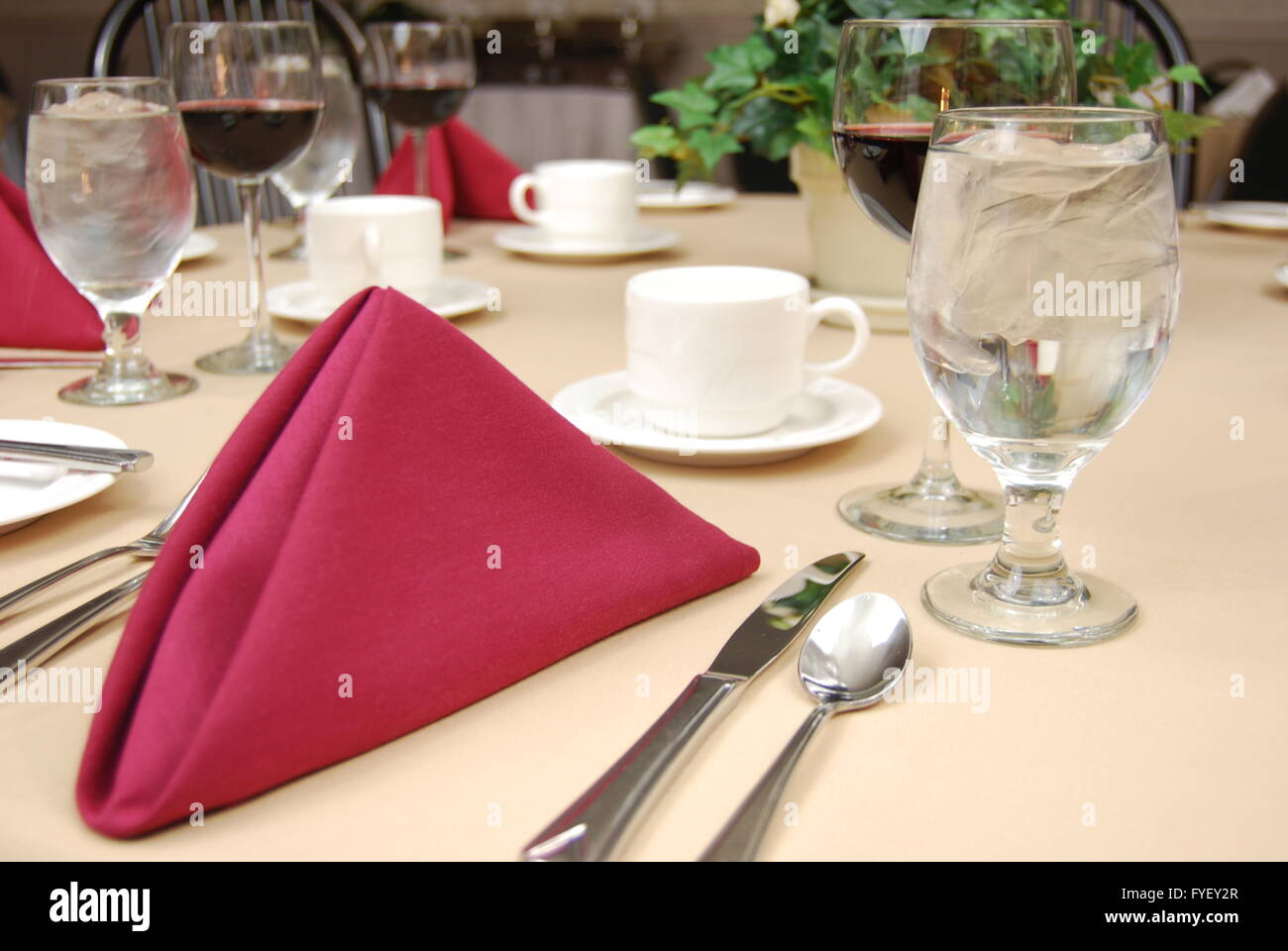 Place setting -Fotos und -Bildmaterial in hoher Auflösung – Alamy