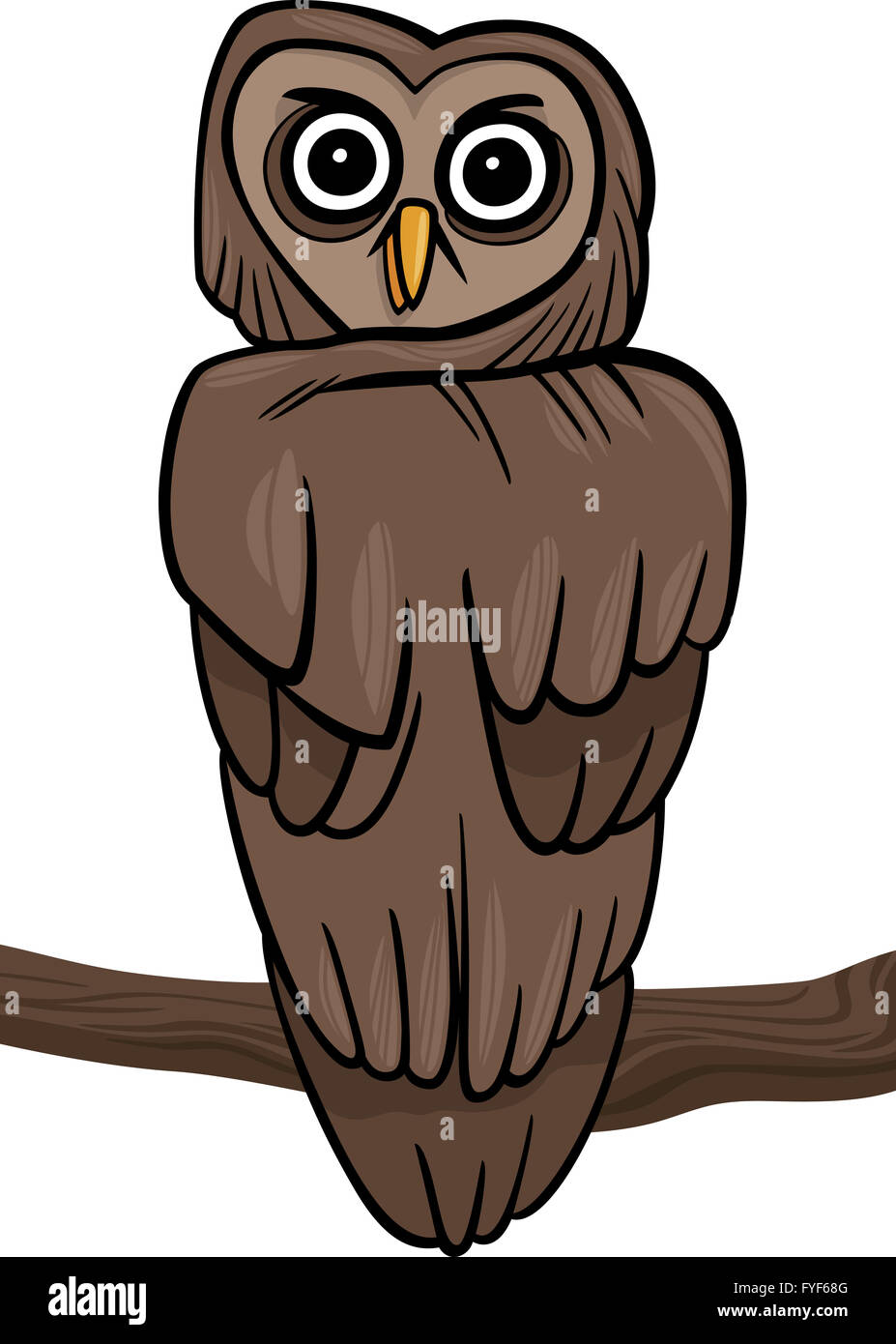 Cartoon Eule Stockfotos und -bilder Kaufen - Alamy