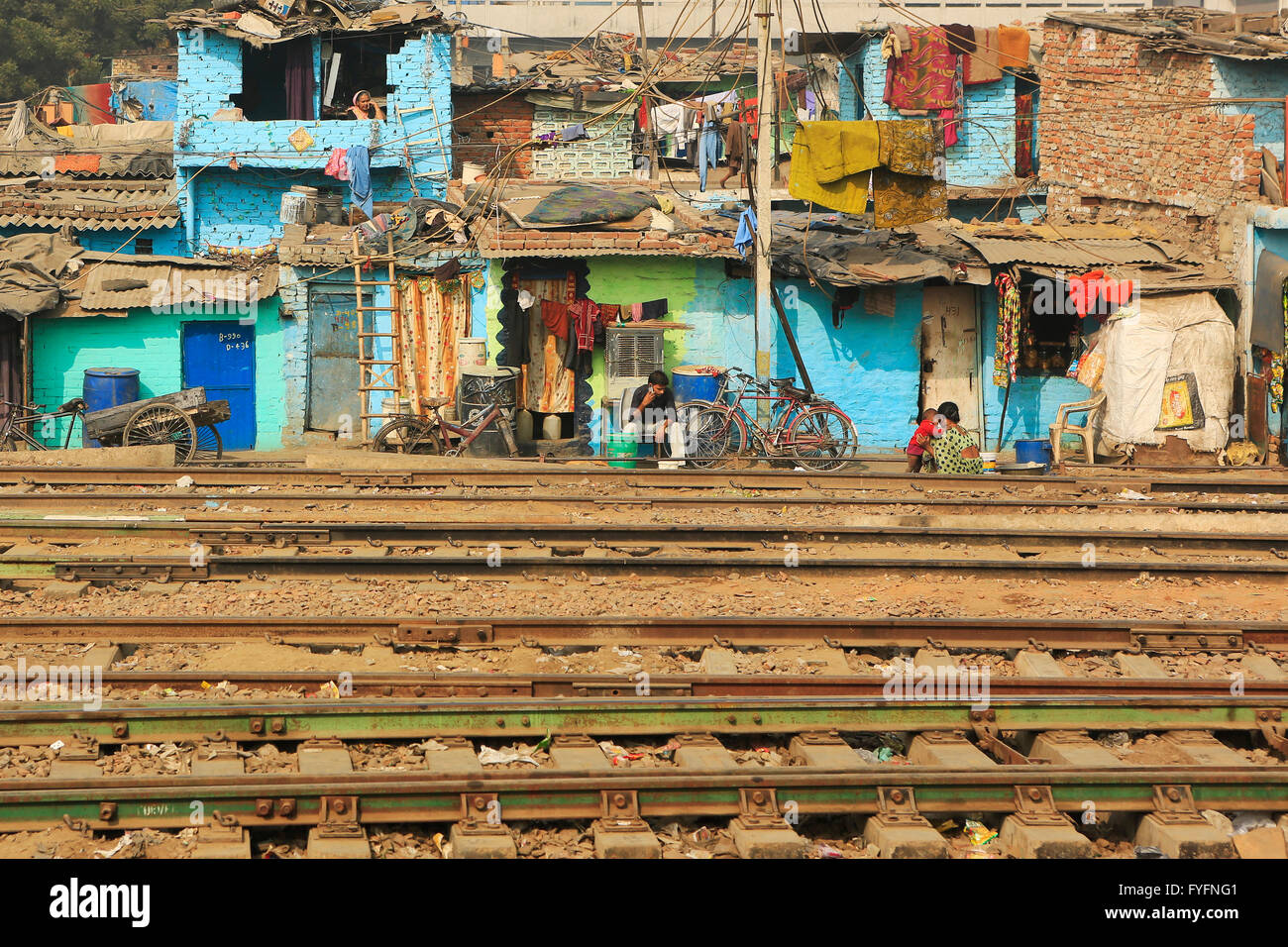 Slum india -Fotos und -Bildmaterial in hoher Auflösung – Alamy