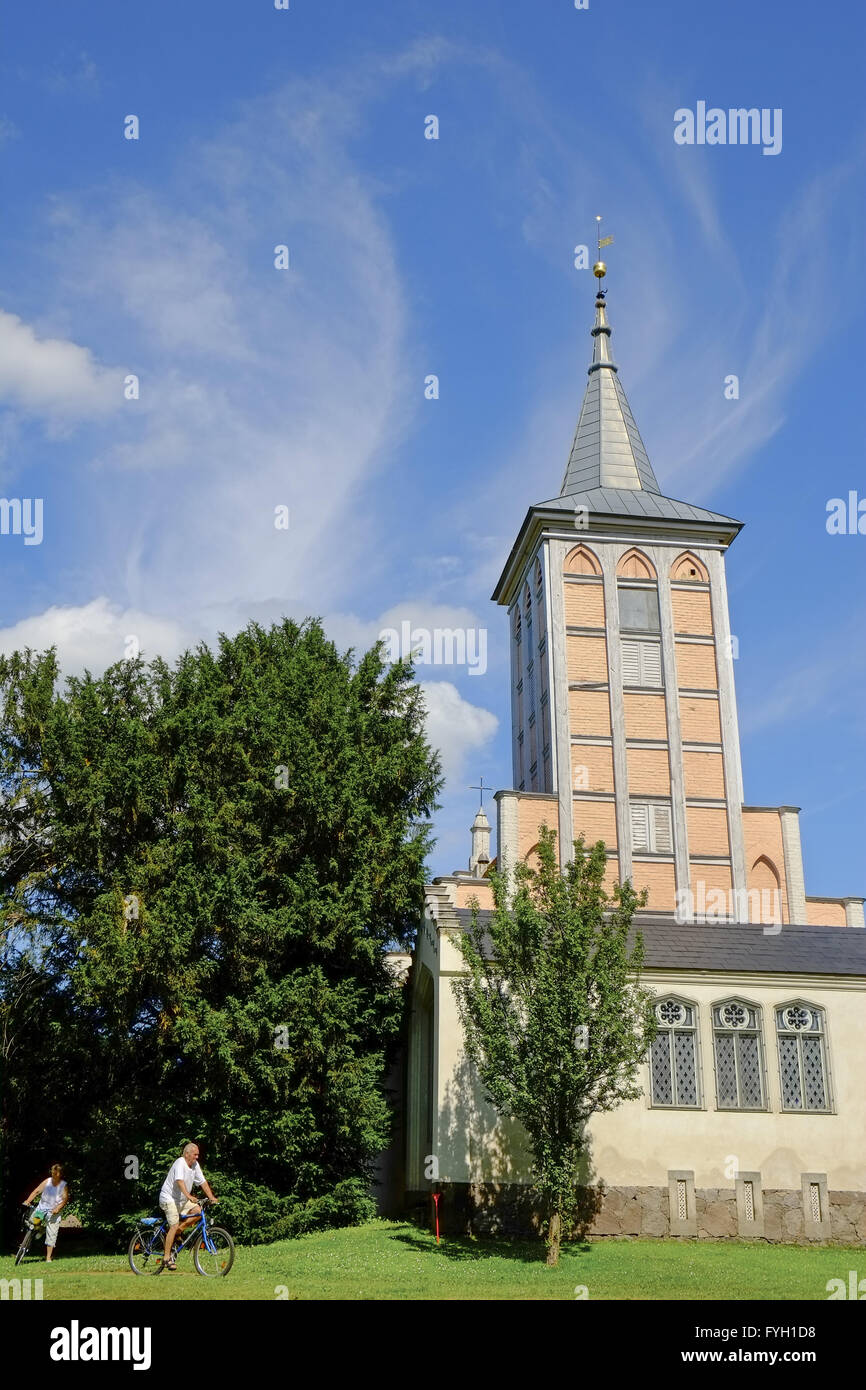 Kirche in der Lenné-Park, Criewen, Schwedt/Oder Stockfotografie - Alamy