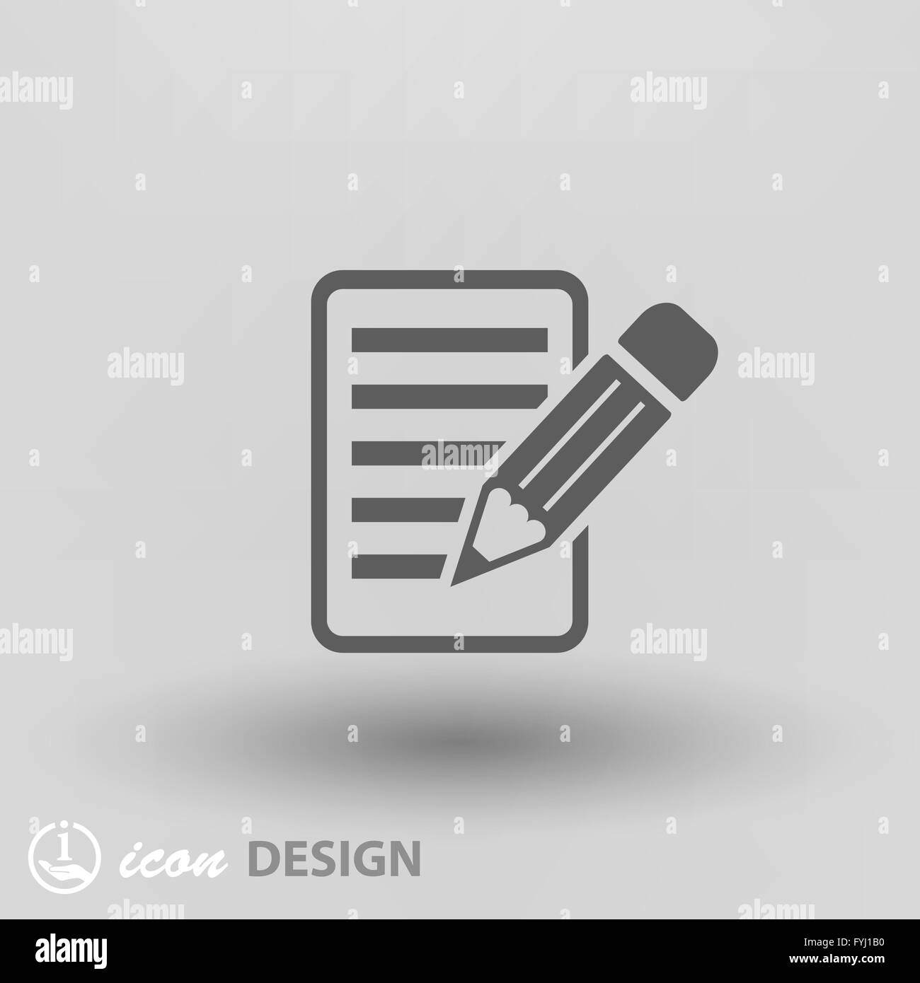 Piktogramm der Hinweis Stock-Vektorgrafik - Alamy