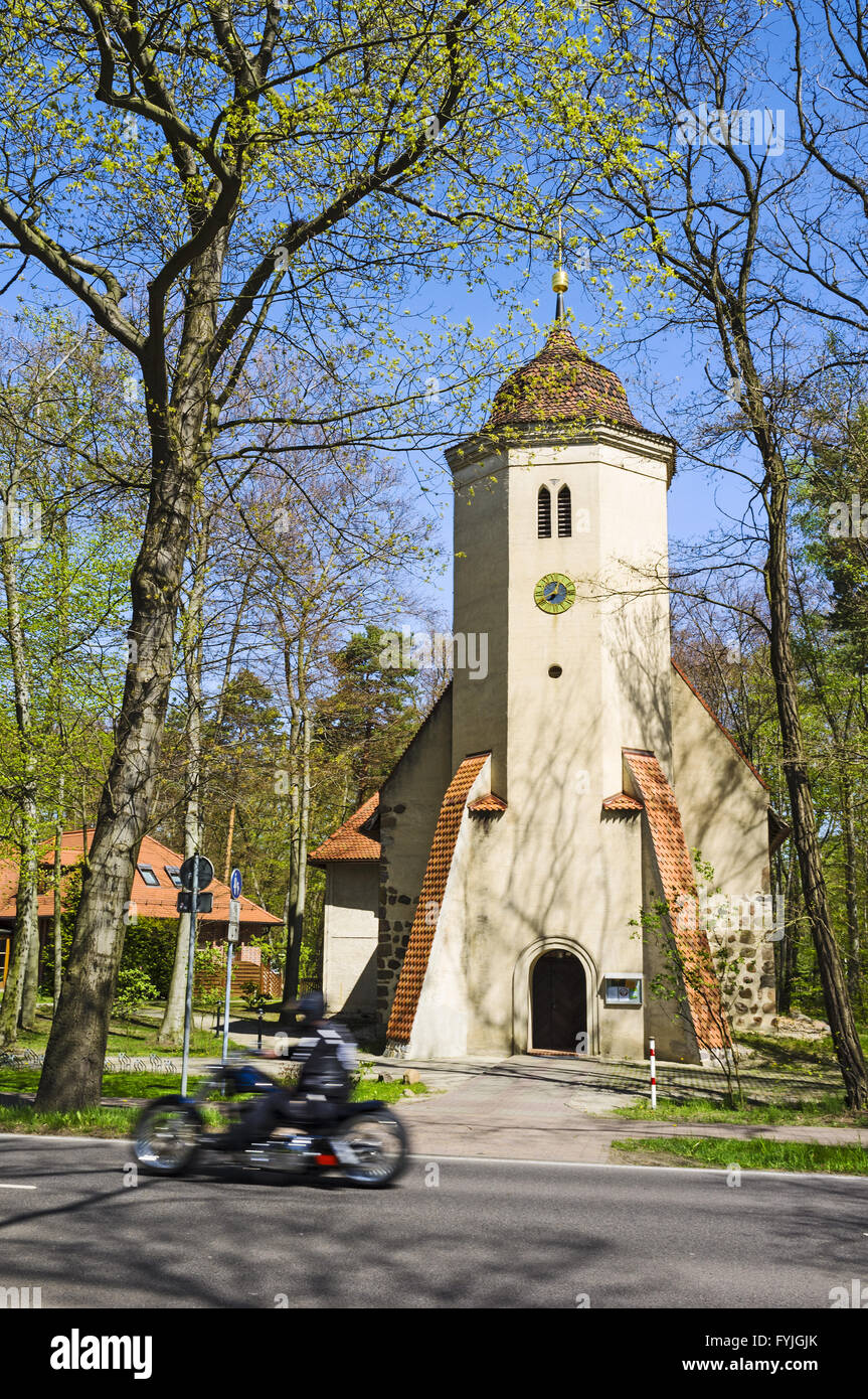 Ehemalige Kirche von Pritzen, umgebaut in Spremberg Stockfotografie - Alamy