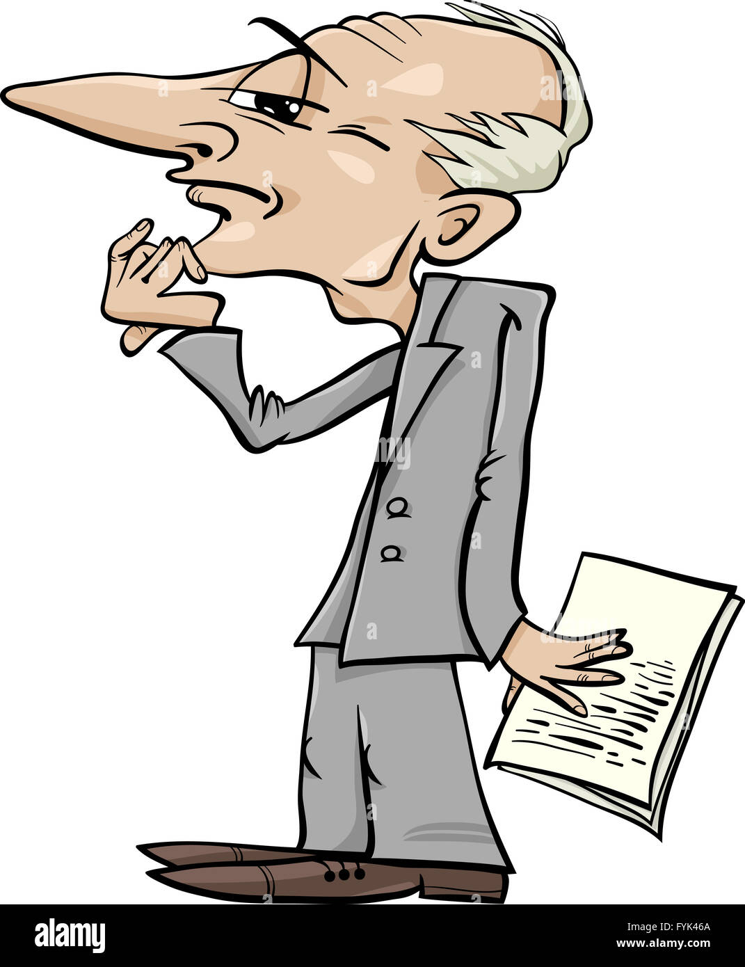 Philosoph cartoon zeichnung -Fotos und -Bildmaterial in hoher Auflösung ...