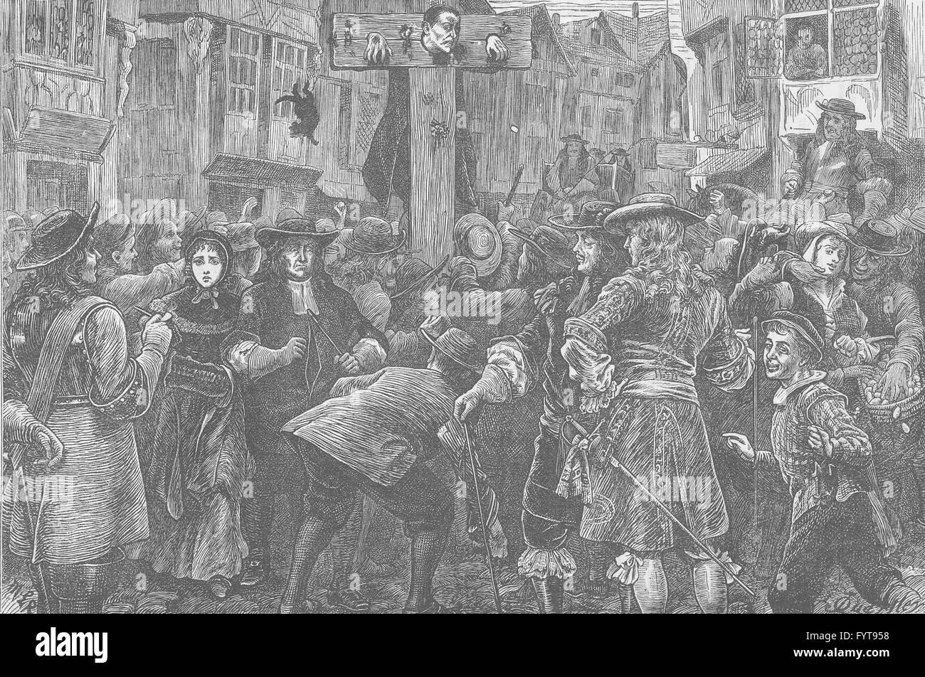 Titus Oates Am Pranger Stockfotos und -bilder Kaufen - Alamy