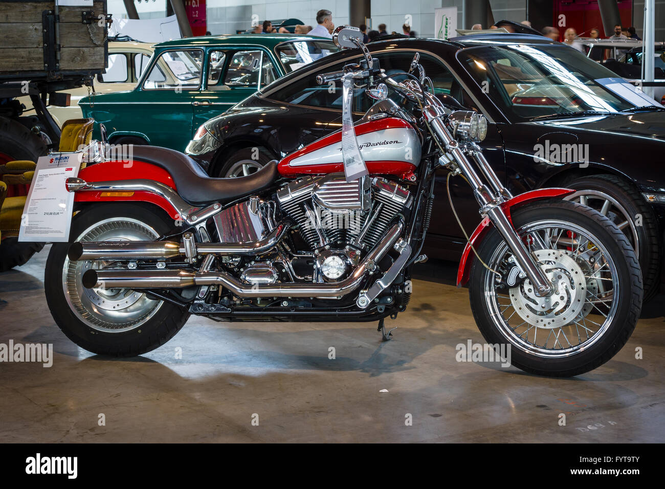 Motorrad Harley-Davidson Softail Deuce Custom, 2003 Stockfotografie - Alamy