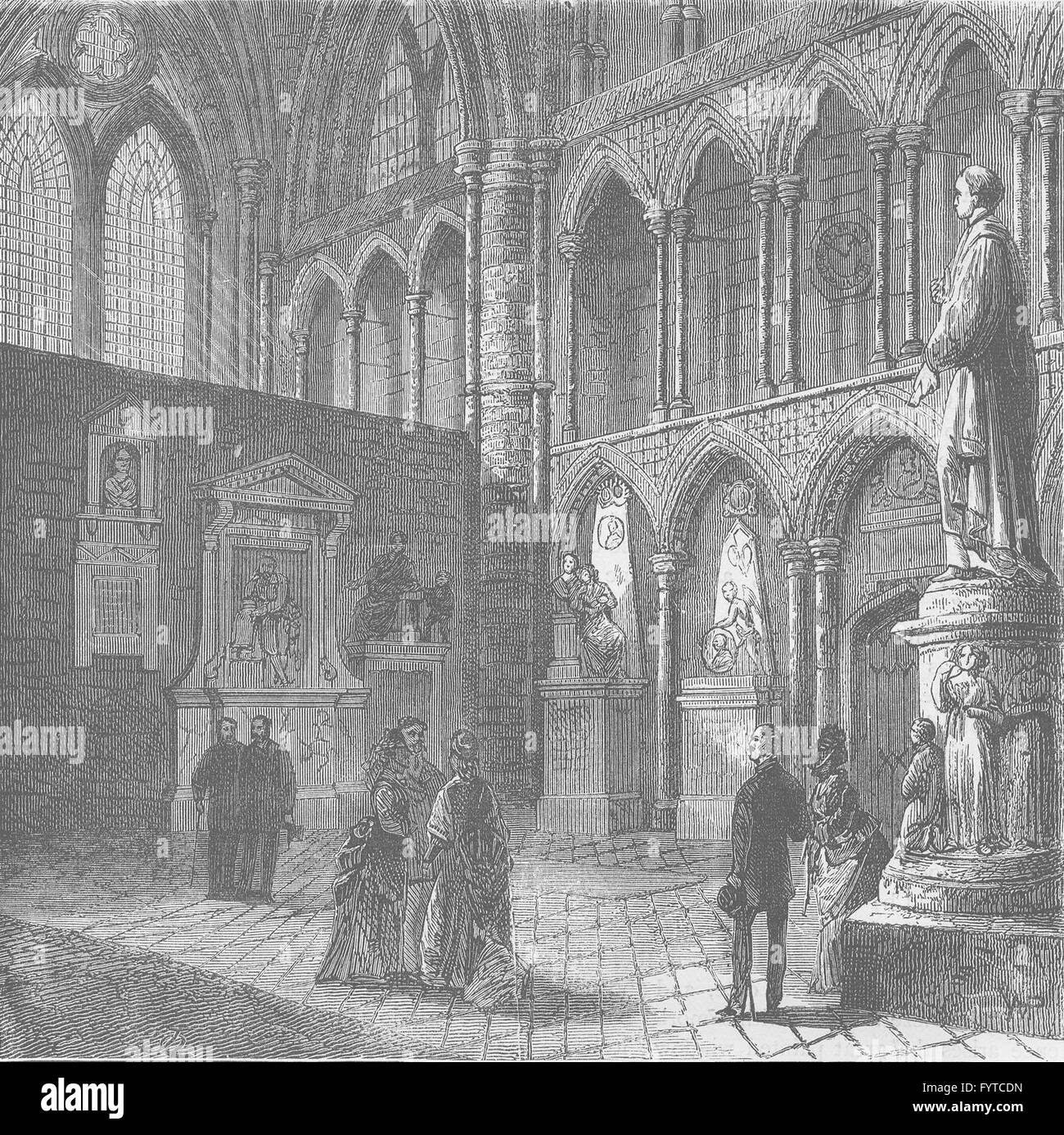 Westminster abbey poets corner london -Fotos und -Bildmaterial in hoher ...