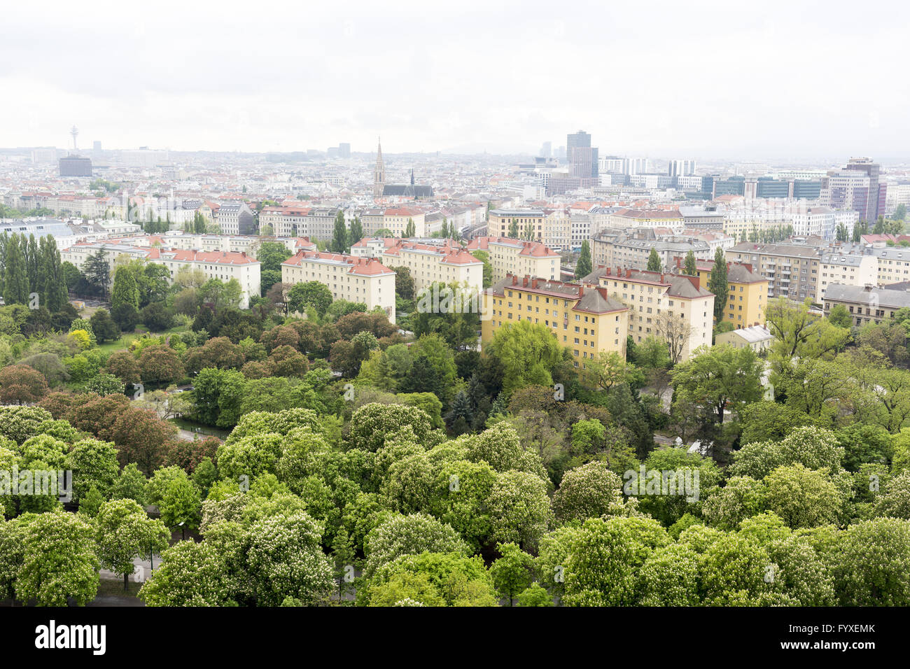 Wien Innenstadt Luftbild Stockfotos und -bilder Kaufen - Alamy