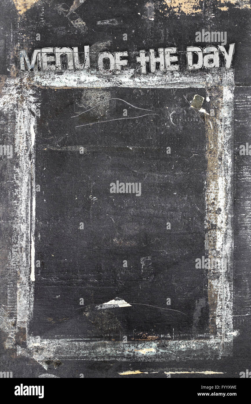Menü des tages -Fotos und -Bildmaterial in hoher Auflösung – Alamy