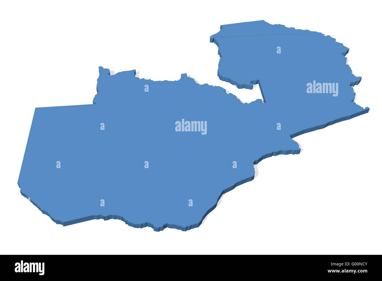 Zambia map -Fotos und -Bildmaterial in hoher Auflösung – Alamy