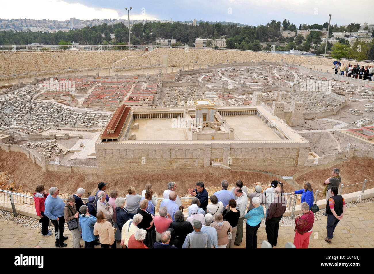 Temple Model Jerusalem Stockfotos und -bilder Kaufen - Seite 3 - Alamy