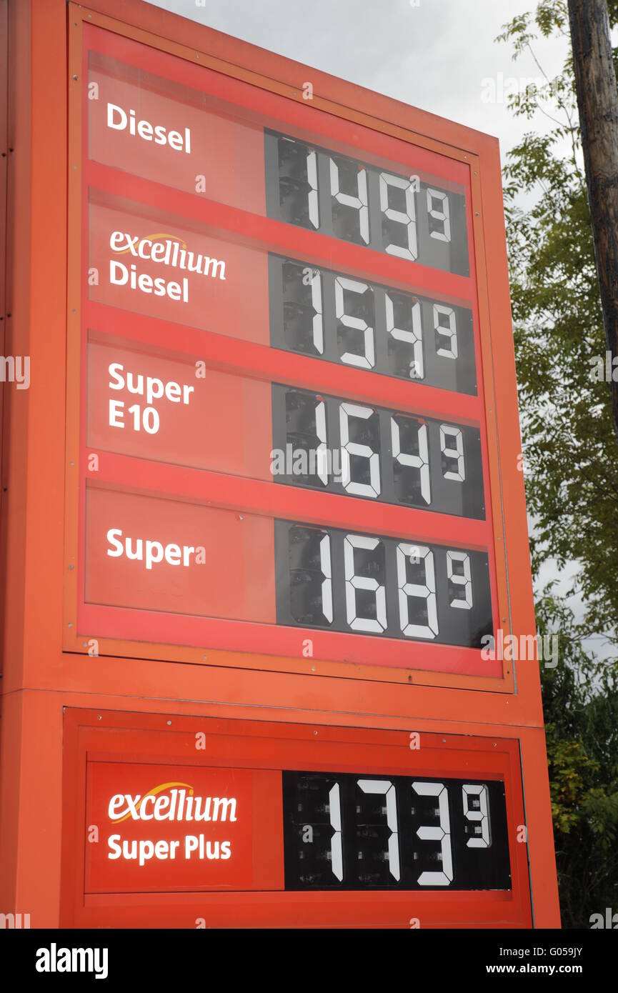 Benzinpreise europa -Fotos und -Bildmaterial in hoher Auflösung – Alamy