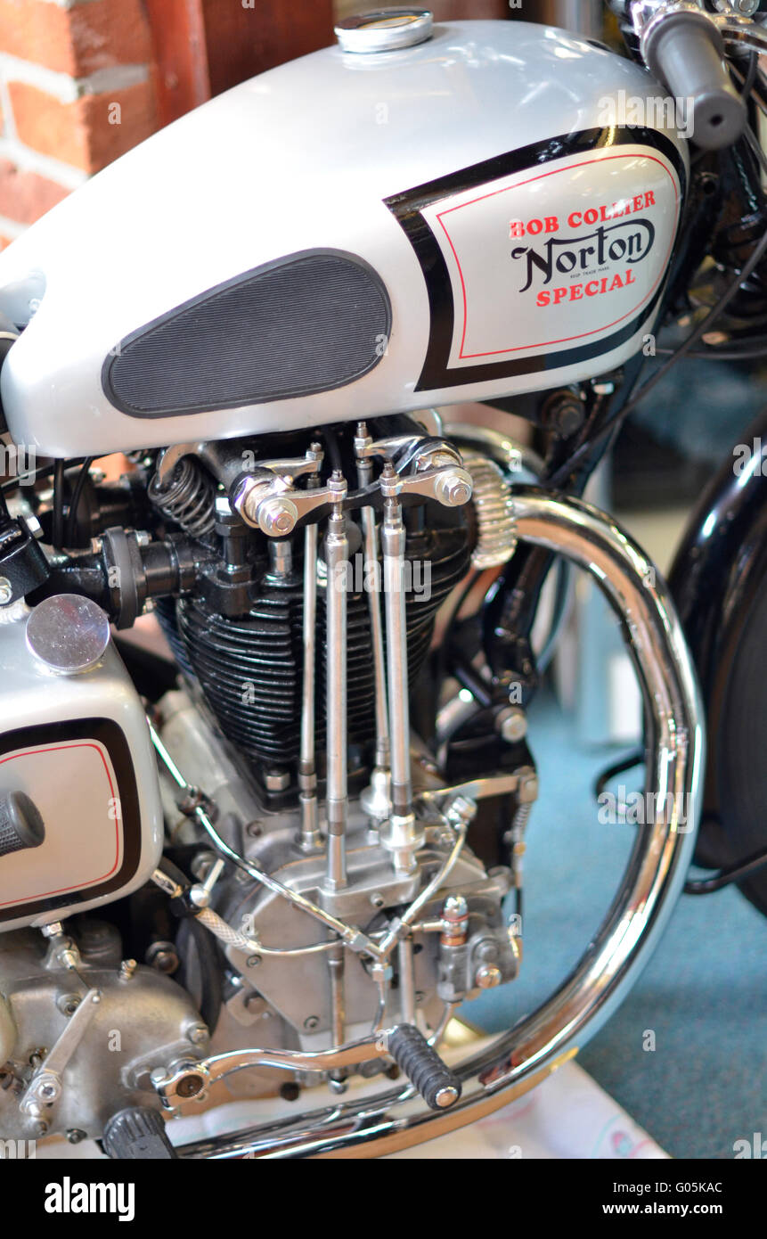 Norton Motorcycle Vintage Stockfotos und -bilder Kaufen - Alamy