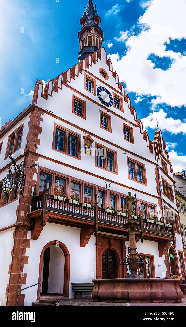 Weinheim Marktplatz Stockfotos und -bilder Kaufen - Alamy