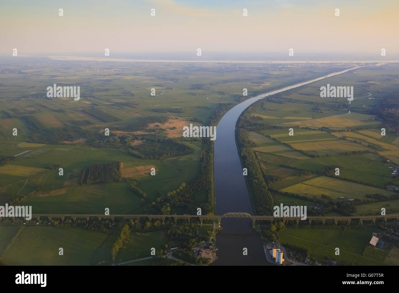 Nord ostsee kanal aerial Stockfotos und -bilder Kaufen - Alamy