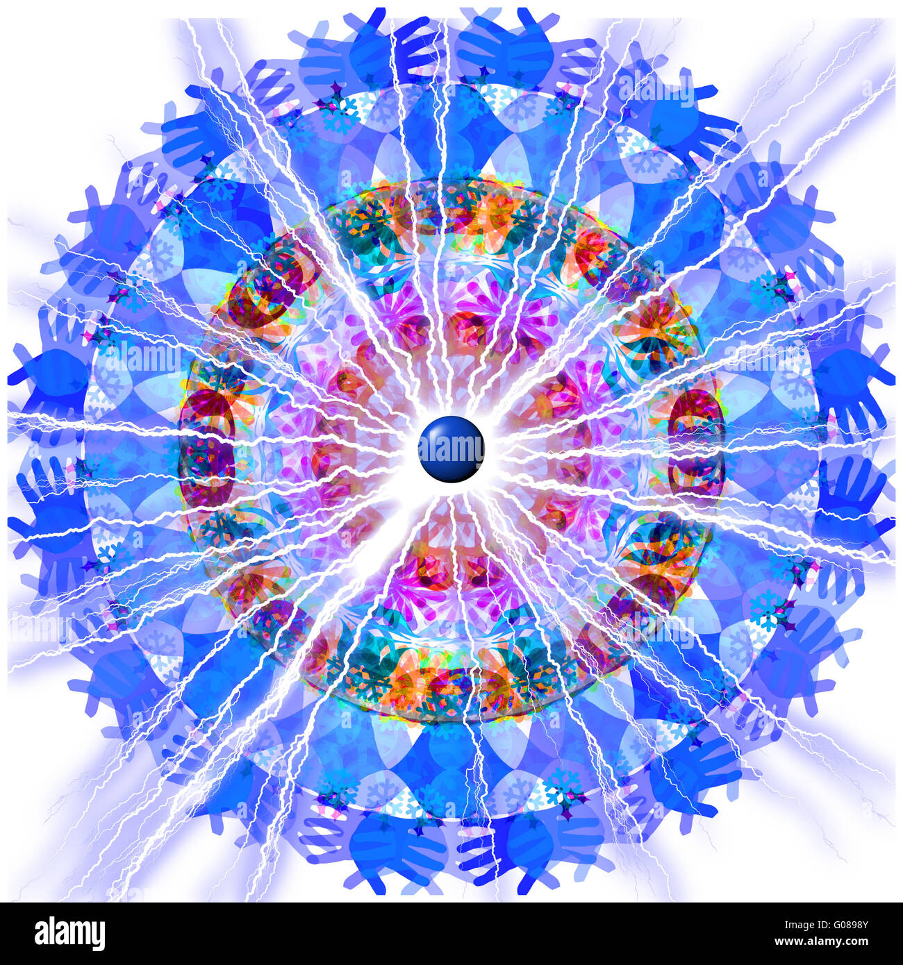 Kaleidoskop mandala -Fotos und -Bildmaterial in hoher Auflösung – Alamy