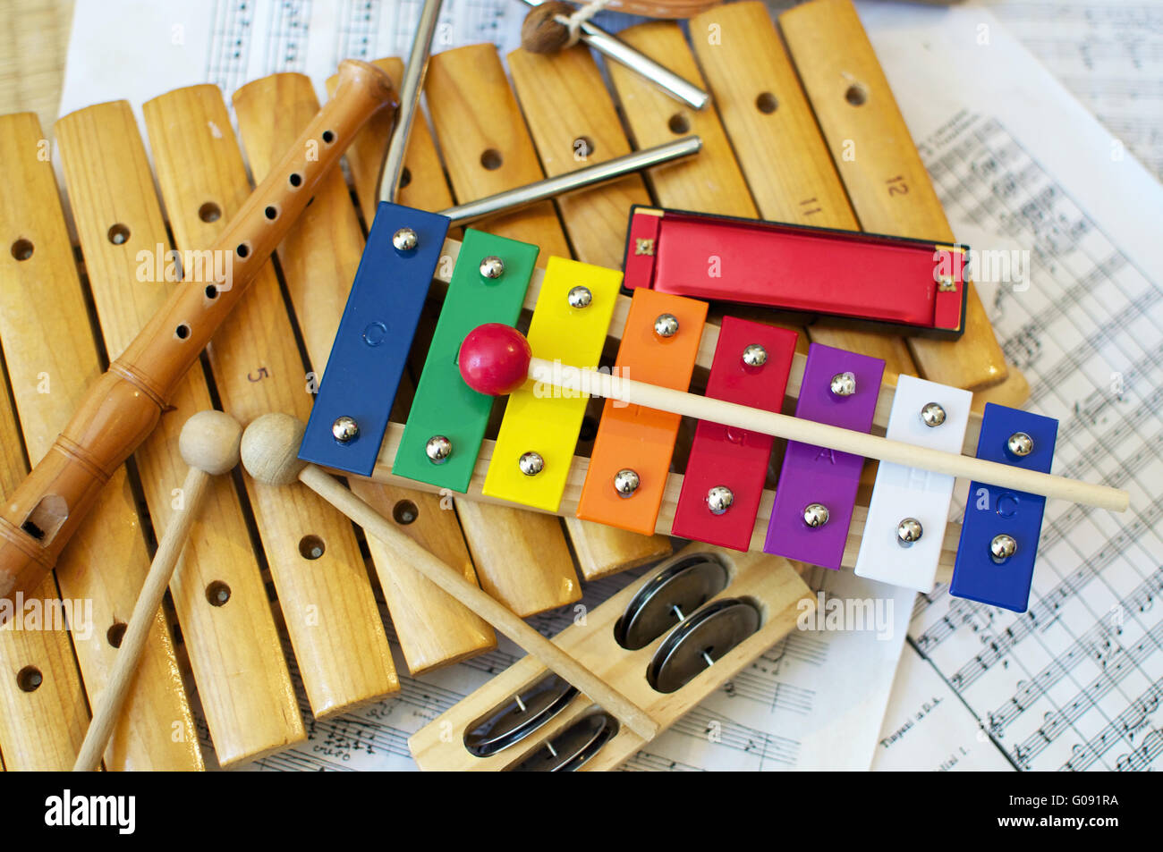 Harmonica Child Stockfotos und -bilder Kaufen - Alamy