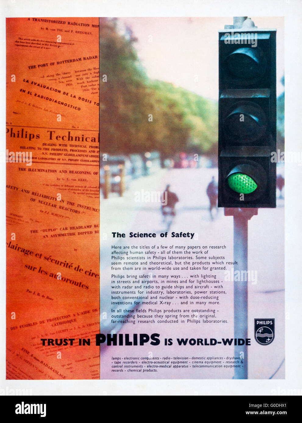 Philips advertisement -Fotos und -Bildmaterial in hoher Auflösung – Alamy