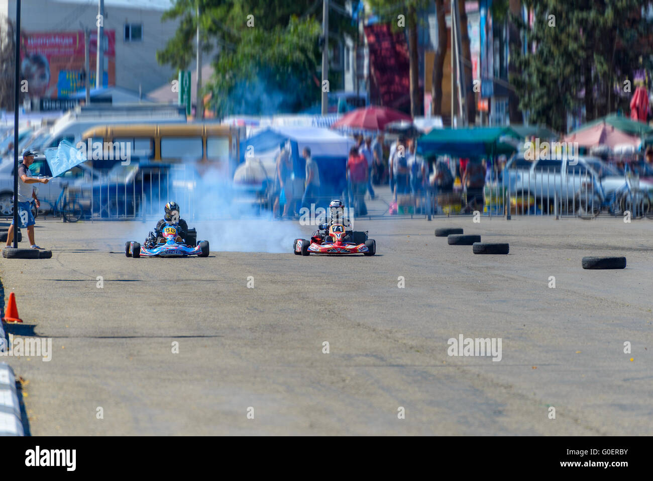 Go kart bahn -Fotos und -Bildmaterial in hoher Auflösung – Alamy