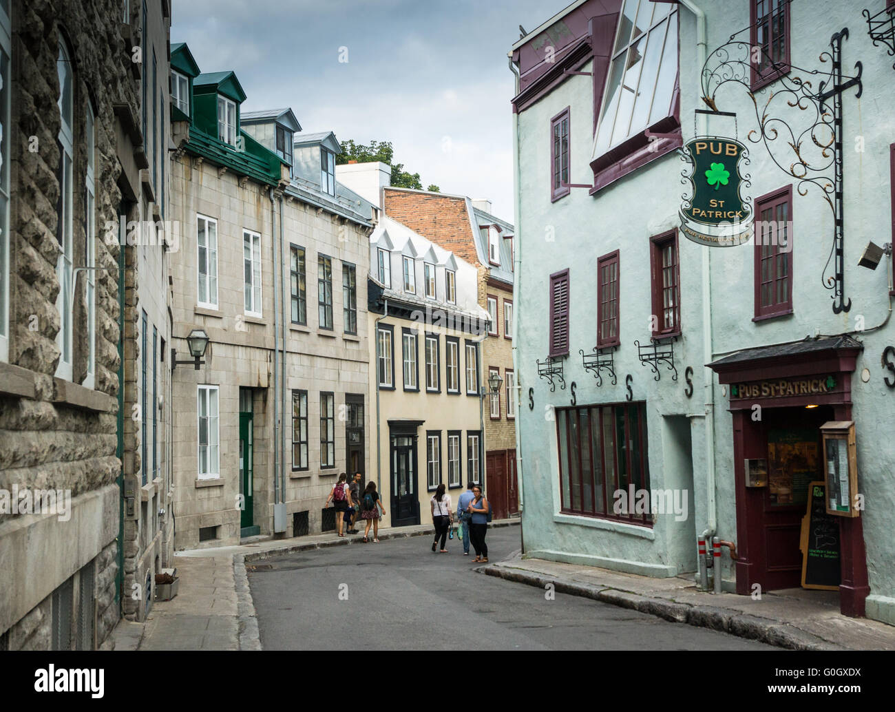 Quebec street -Fotos und -Bildmaterial in hoher Auflösung – Alamy