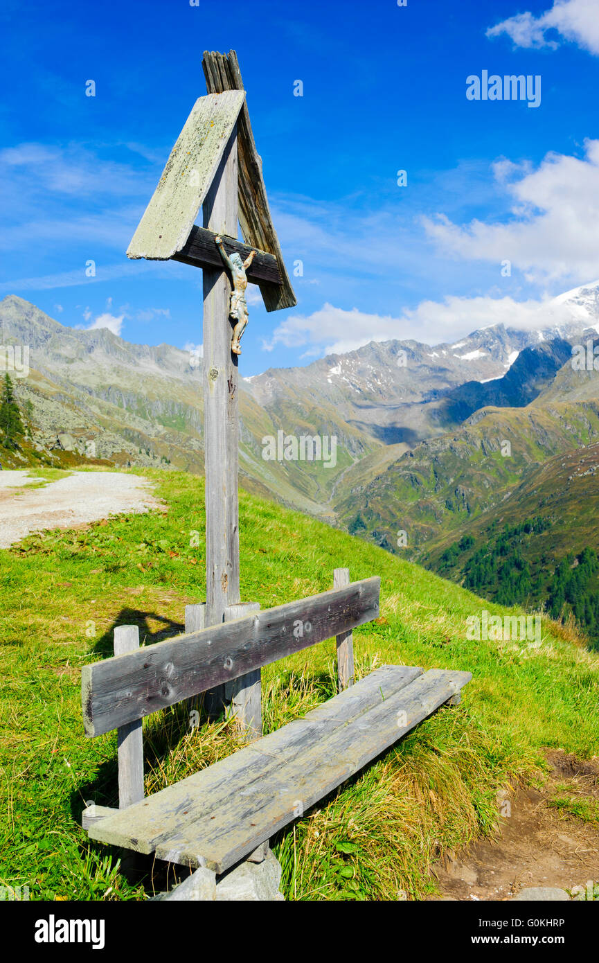 Gipfelkreuz Alpen Alpiner Berg Stockfotos und -bilder Kaufen - Alamy