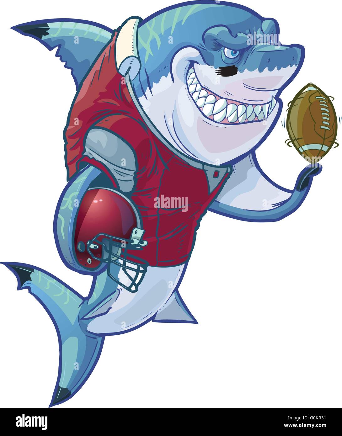 Shark cartoon illustration -Fotos und -Bildmaterial in hoher Auflösung ...