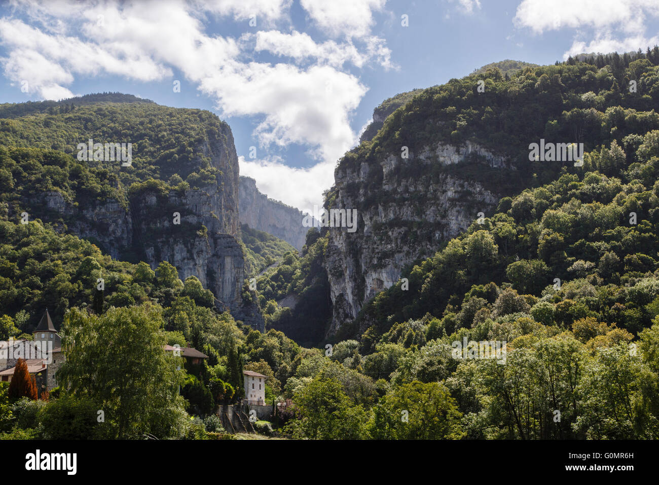 Gorges du Nan, Cognin-Les-Gorges, Isère, Frankreich Stockfotografie - Alamy