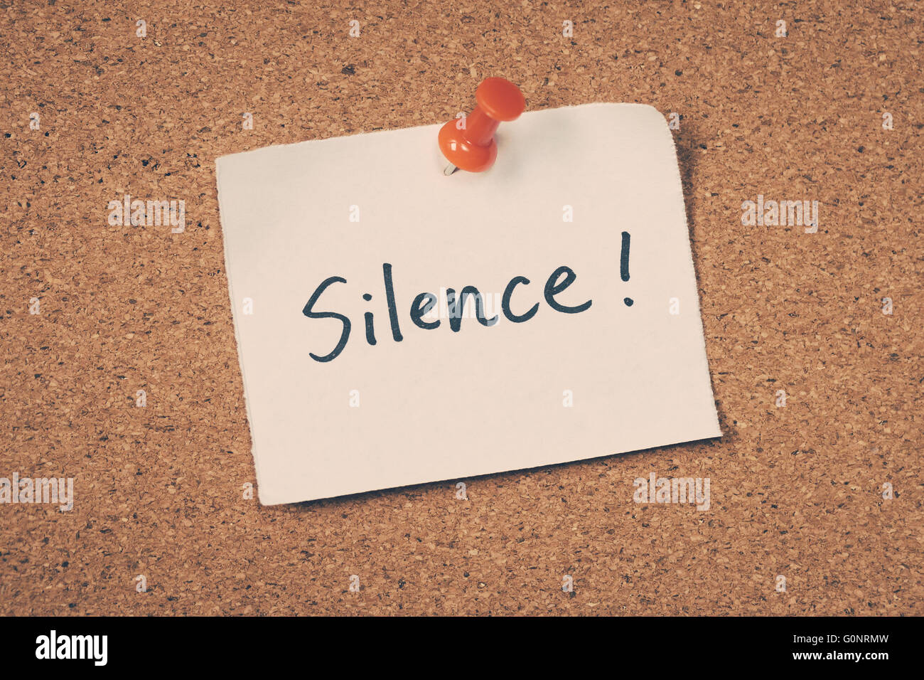 Schweigen symbol -Fotos und -Bildmaterial in hoher Auflösung – Alamy
