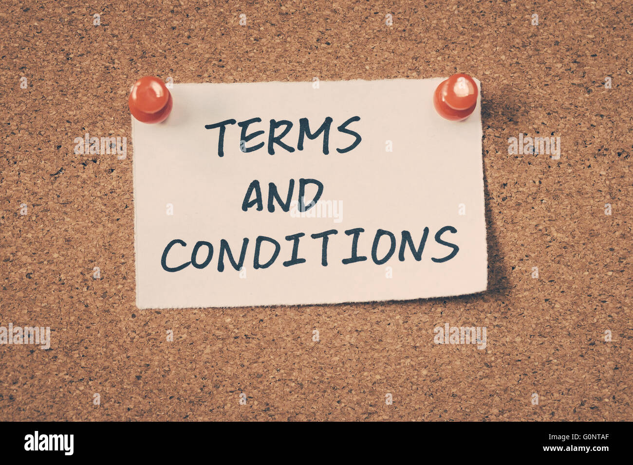 Allgemeine bedingungen -Fotos und -Bildmaterial in hoher Auflösung – Alamy