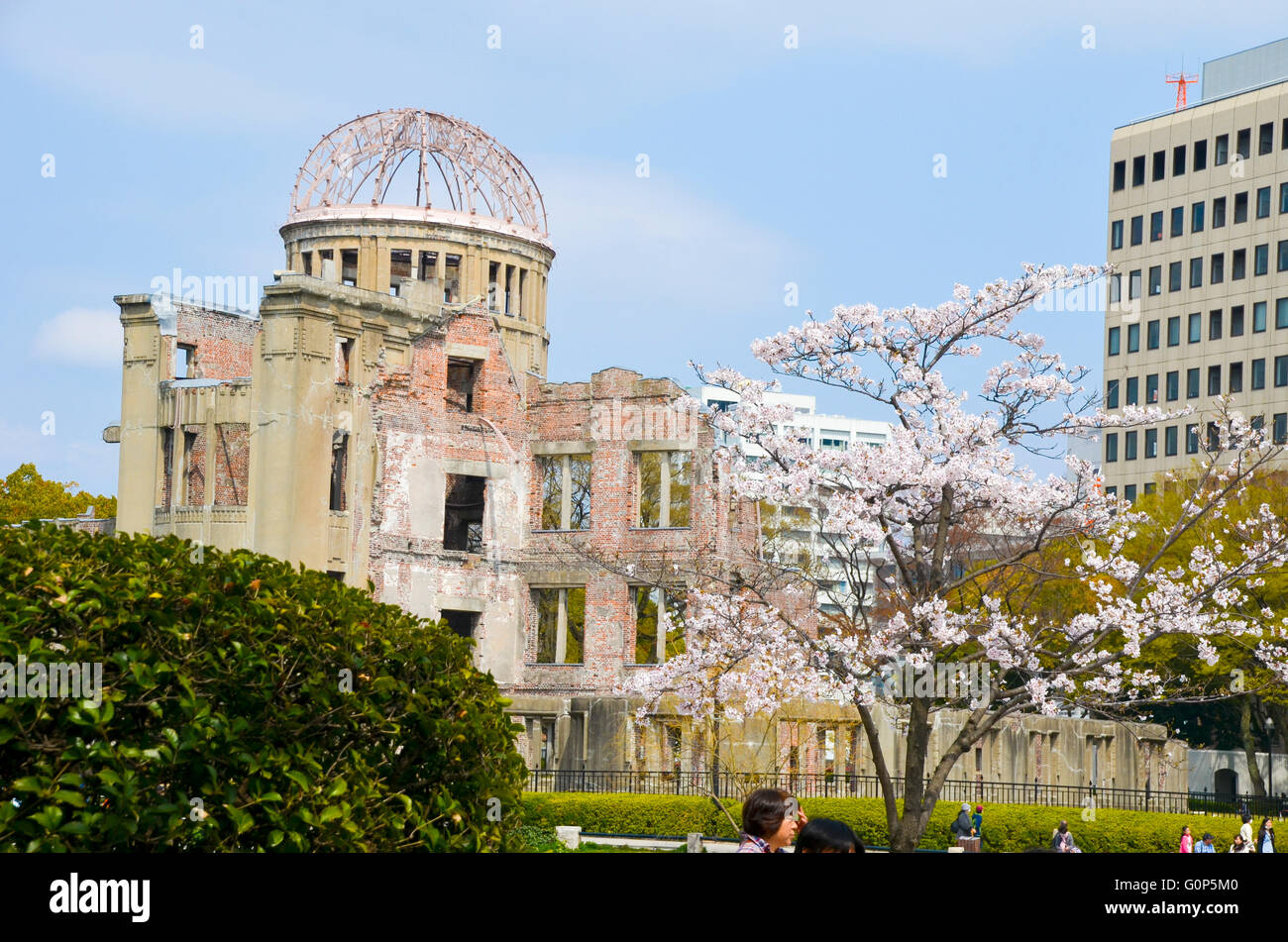 Japan, Honshu, Hiroshima Peace Memorial Park für Atombombe des 6 ...