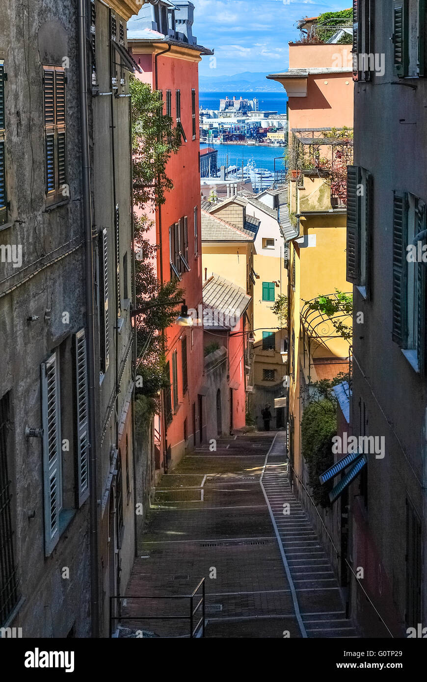 Zentrum von genua -Fotos und -Bildmaterial in hoher Auflösung – Alamy