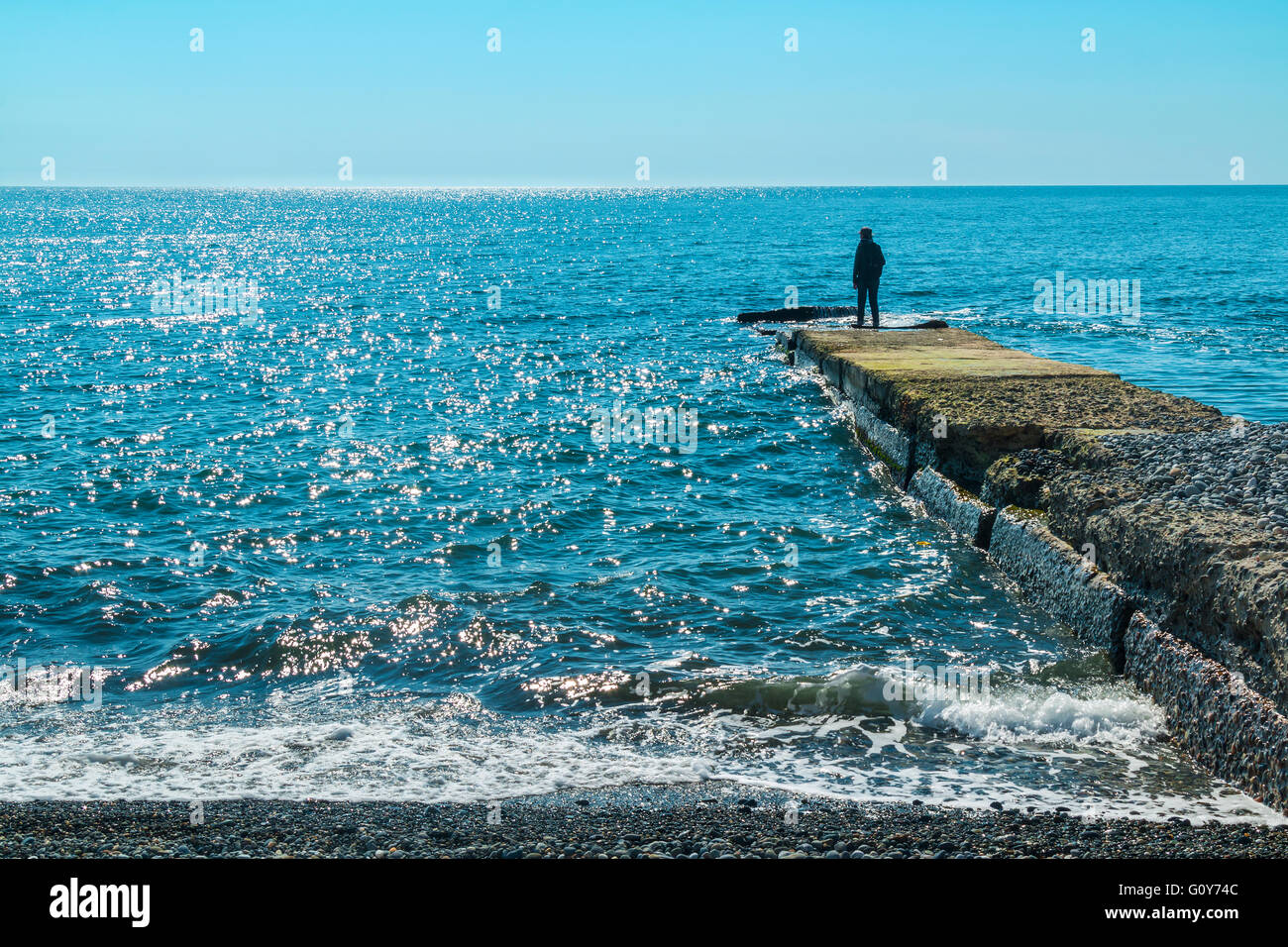 Damm wellenbrecher -Fotos und -Bildmaterial in hoher Auflösung – Alamy