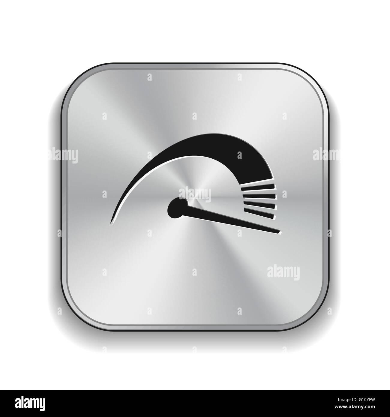 Piktogramm des Tachos Stock-Vektorgrafik - Alamy