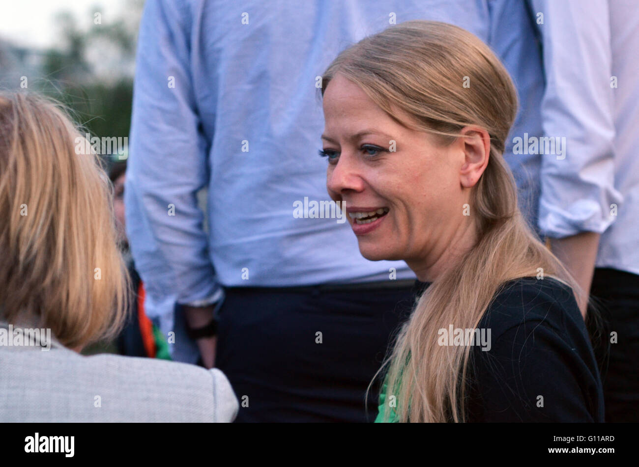London, UK, 6. Mai 2016, grüne Parteimitglieder einschließlich Führer ...