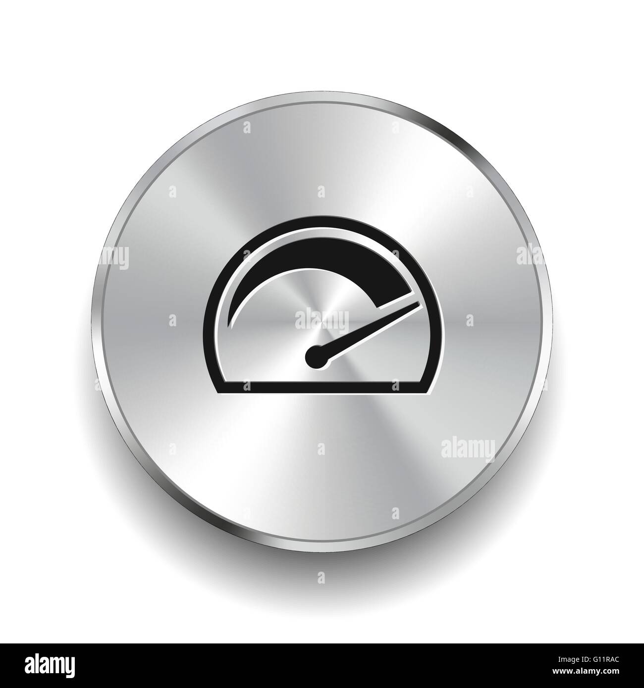 Piktogramm des Tachos Stock-Vektorgrafik - Alamy