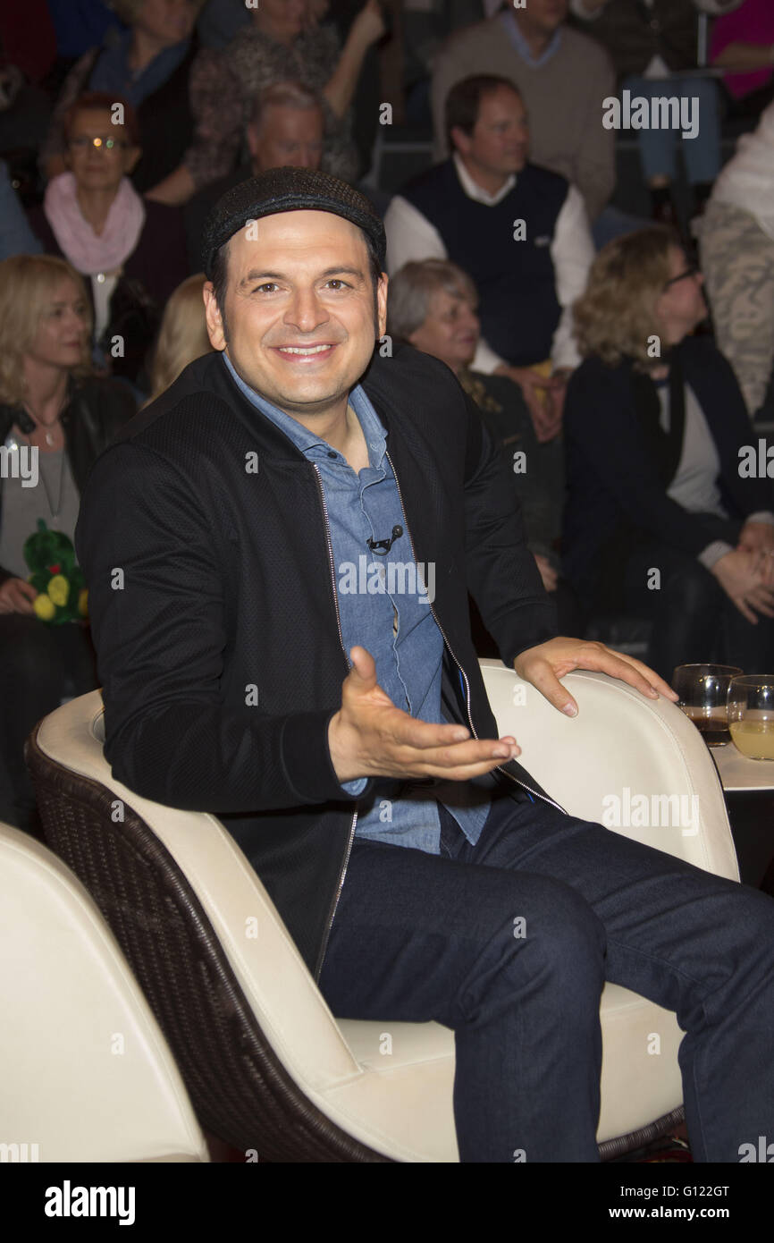 Deutschen ZDF TV Talkshow Markus Lanz bei Fernsehmacher-Studio mit ...