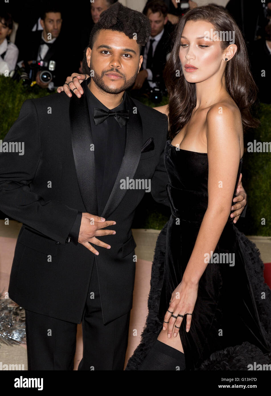 The weeknd and bella hadid -Fotos und -Bildmaterial in hoher Auflösung ...