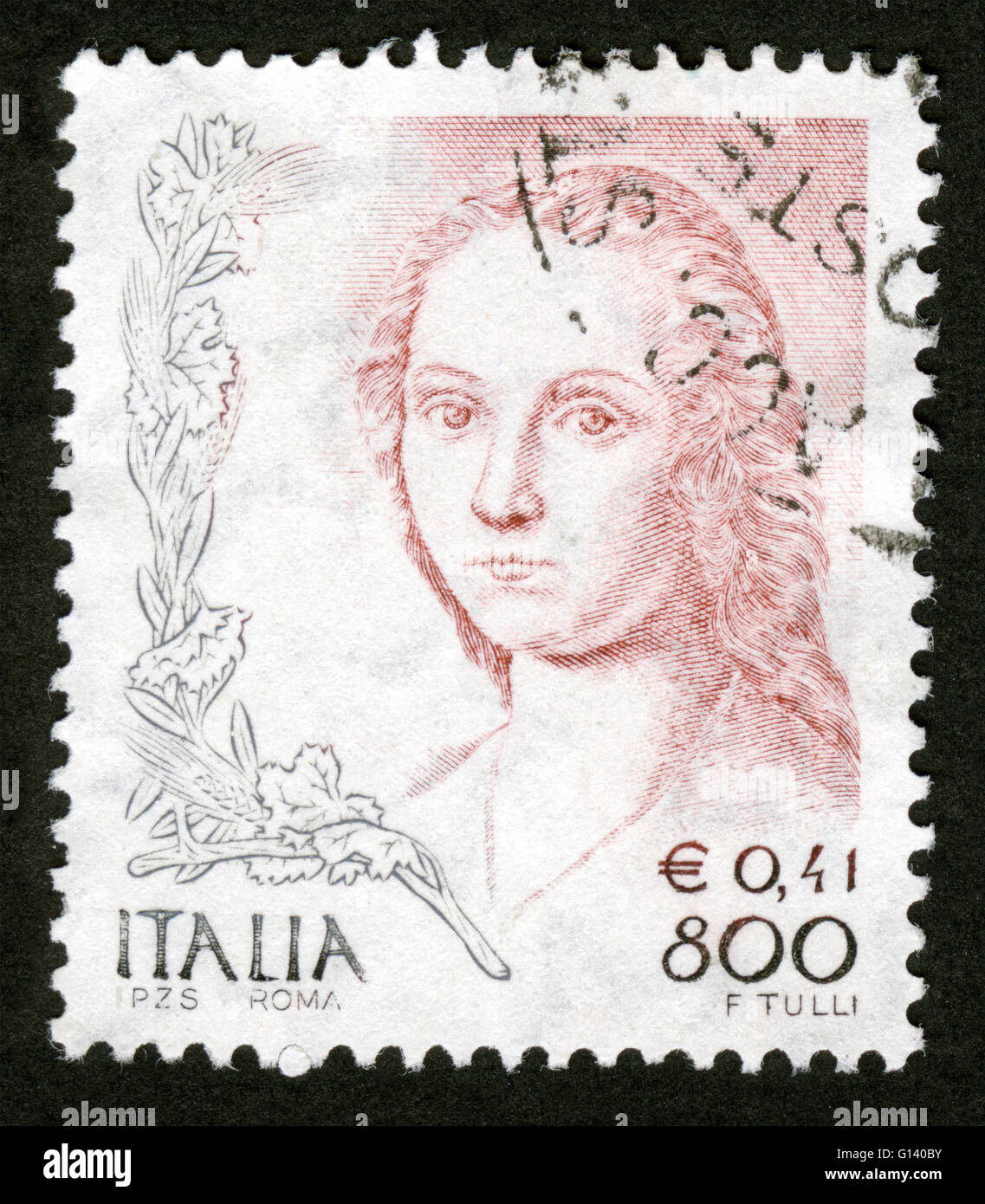 Stamp collection old italian postage -Fotos und -Bildmaterial in hoher ...