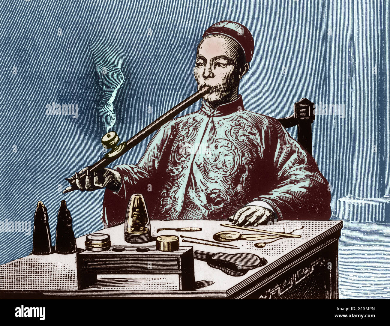 Chinesische opiumpfeife -Fotos und -Bildmaterial in hoher Auflösung – Alamy